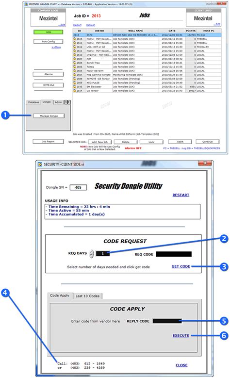 Managing Your Mezintel Gamma Software Licence