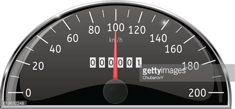Speedometer Semi Circle Speed Gauge Stock Clipart Royalty Free Freeimages