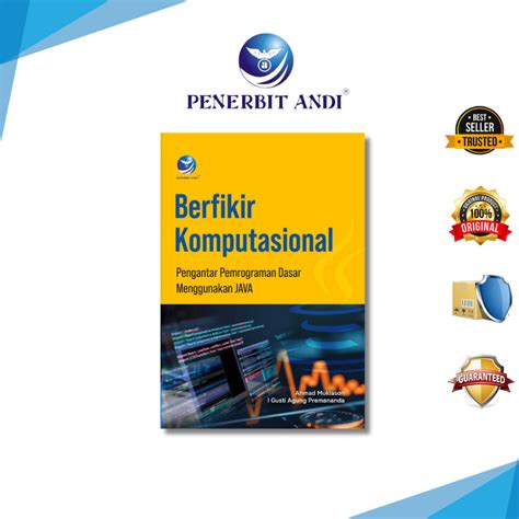 Jual Penerbit Andi Berpikir Komputasional Pengantar Pemrograman