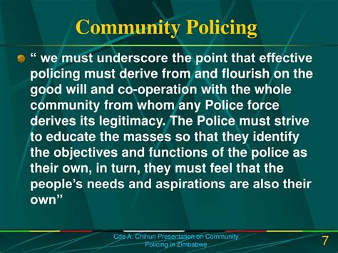PPT Community Policing PowerPoint Presentation Free Download ID 3991940