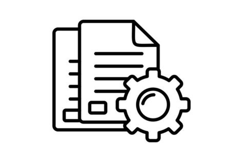 Settings Line Icon Design Graphic By Atifabce · Creative Fabrica