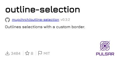 outline selection