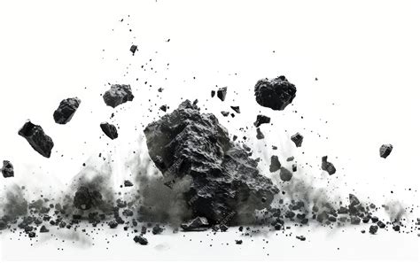 Premium Photo Destructive Rock Catalyst Scene