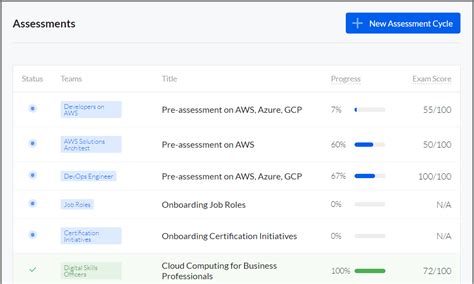 Where Can Team Managers Configure Assessment Cycles For Their Teams Qa Help Center