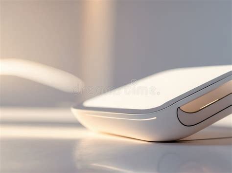 Innovative Digital Interface With Soft Lighting Stock Image Image Of
