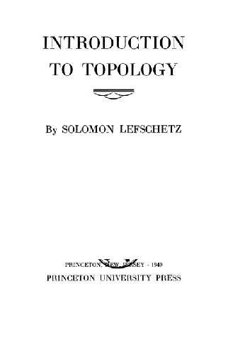 دانلود کتاب Introduction To Topology