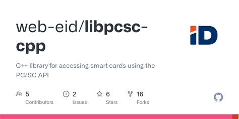 Github Web Eid Libpcsc Cpp C Library For Accessing Smart Cards Using The Pc Sc Api