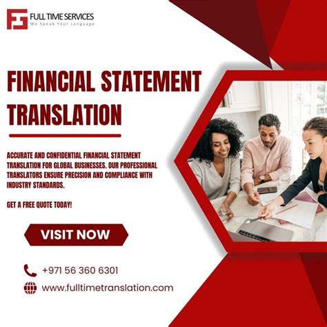 Financial Statements Translation For Global Accuracy