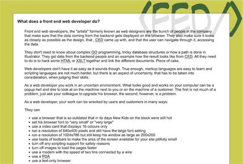 Dr Derek Austin On Linkedin The Ongoing Defence Of Frontend As A Full Time Job