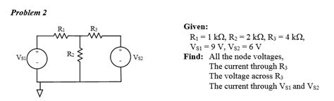 Solved Do All Problems Using Node Analysis Using The