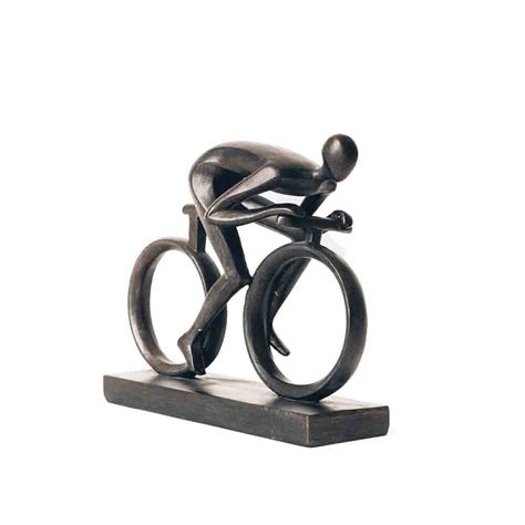 Cyclist Sculpture Blacks Of Sopwell