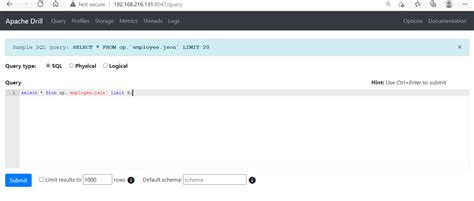 Apache Drill Querying Json Data Tutorial Cloudduggu