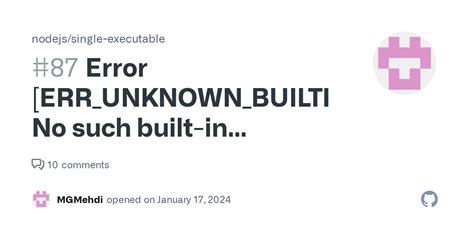 Error Errunknownbuiltinmodule No Such Built In Module Express