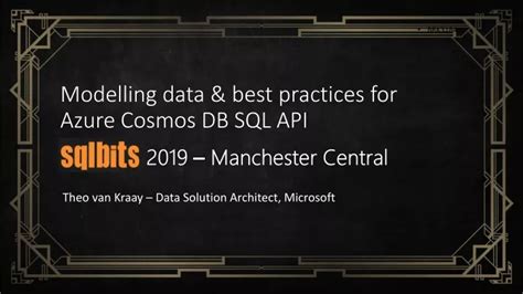 Ppt Cosmos Db Data Modelling And Best Practices At Azure Cosmos Db Sql Api 2019 Powerpoint