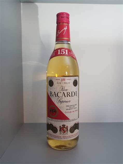 151 Bacardi Numbers My Bacardi Bottles I Overbat1862