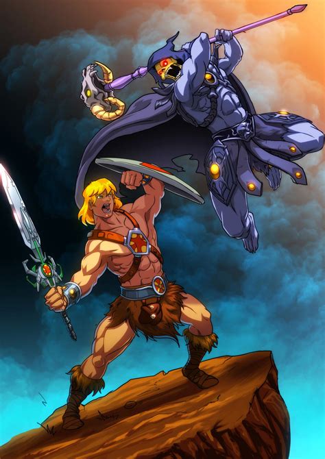 He Man Skeletor He Man And The Masters Of The Universe Esytm