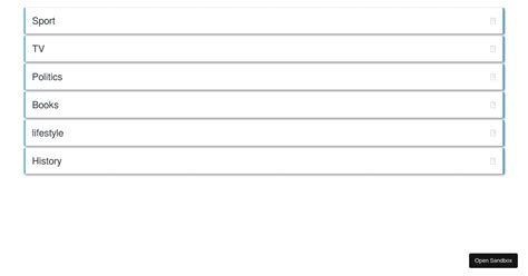 Stack Navigator Examples CodeSandbox