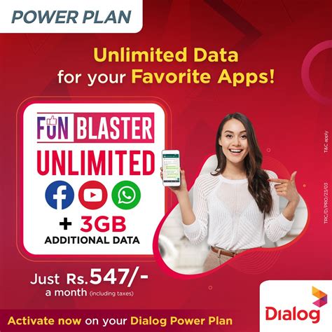 Dialog Axiata | Activate Dialog Fun Blaster Rs. 547/- monthly plan with ...