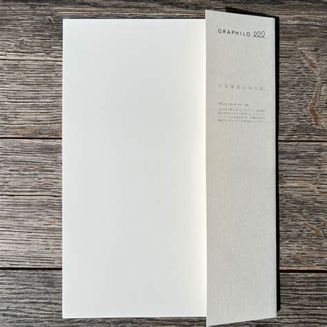 Kobeha Graphilo Loose Leaf Paper A4 Blank Fountain Pen Paper