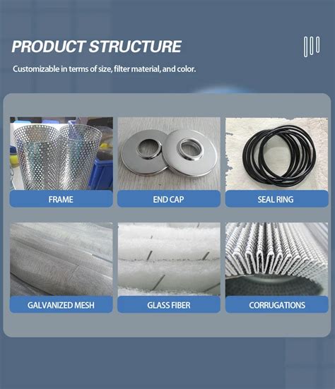 Engineering Machinery Filter Element Oil Filter Element Excavator