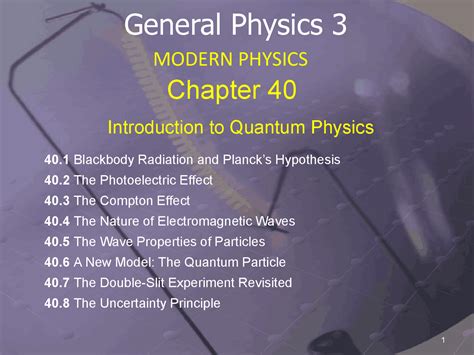 General Physics Iii Chapter 6 Lecture Notes Physics Docsity