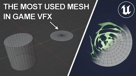How To Make A Disk Mesh For VFX UE5 Quick Tips Vfx Tutorial Video Game Design Tutorial