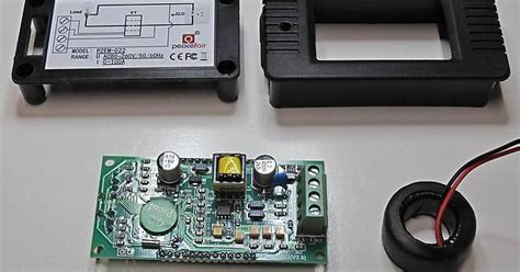 Digital Ac Panel Meter That Read Voltage Current Power Energy Frequency And Power Factor