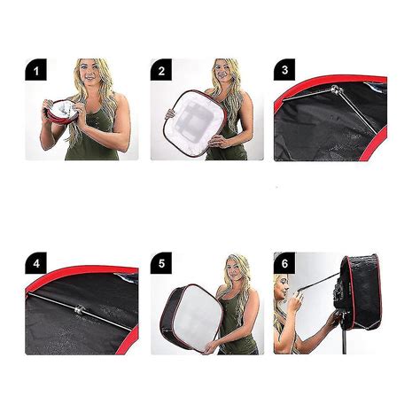 Portable Collapsible Softbox Led Light Panel Diffuse Light Room Lighting Modifier For Led Light