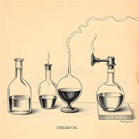 Ai Generated Victorian Science Experiment Illustration With Physics And
