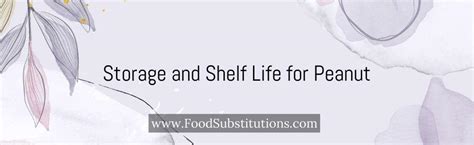 Peanut Substitute Replacements And Alternatives Food Substitutions