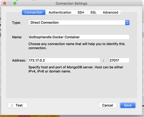 Connecting Robo 3t To Docker Mongodb Container Stack Overflow