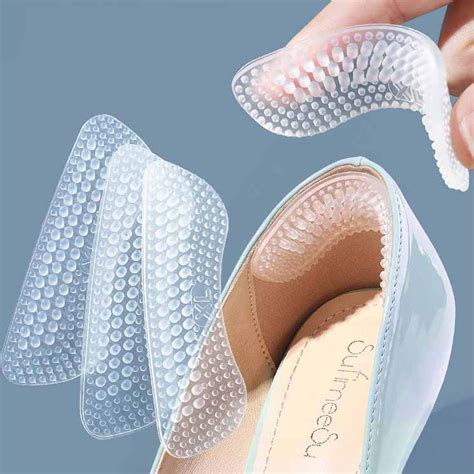 Foot Care Pelindung Tumit Silikon Anti Slip 4d Heel Pads Size L 2 Pcs