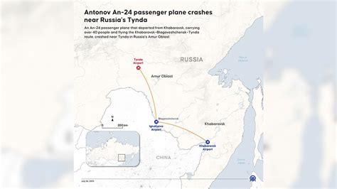 Plane With Numerous Passengers Crashes In Russias Far East
