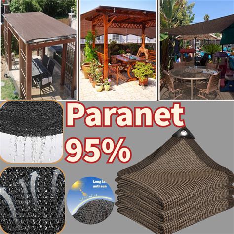 Jual Paranet 95% Lebar 2/3/4/6/8 Meter Shading Net Nylon Anti Panas Enkripsi 12-pin Jaring ...