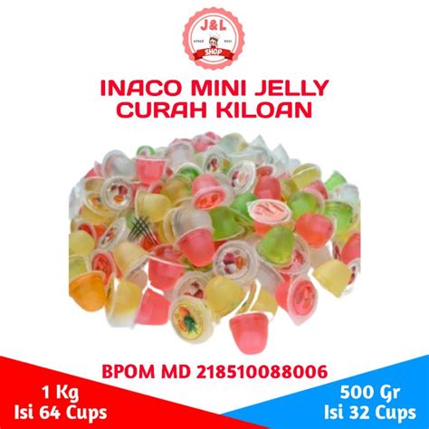Jual Ager Mini Jelly Mini Puding Inaco Inaco Mini Jelly Mini Pudding