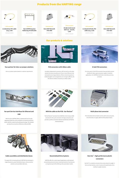 Harting 09180647005 Ribon Cable Colour Coded 64pin 10pin 64pin Buy 09180647005 Harting Ribon