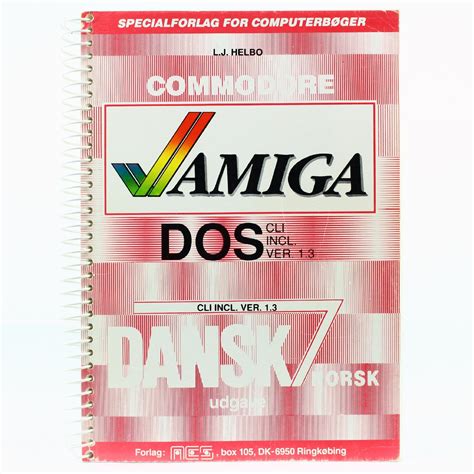 Amiga Dos Cli V 2 0 1991 L J Helbo Wts Retro Køb Her