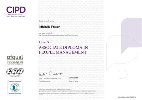 Michelle Fraser Assoc Cipd Gmbpss On Linkedin Management Career