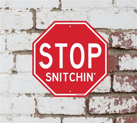 Stop Snitching Tattoos