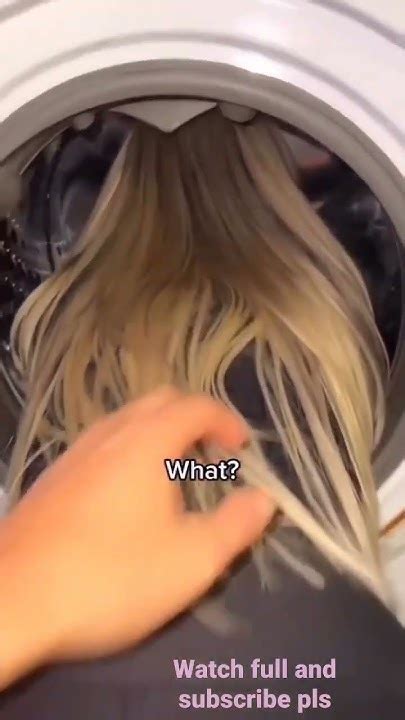 Hot Girl Stuck In Washing Machine Watch Full Vdo 😍💟 Sexy Pussy Shorts