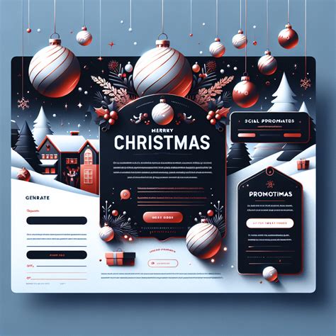 Best Christmas Email Banner Template Vondy