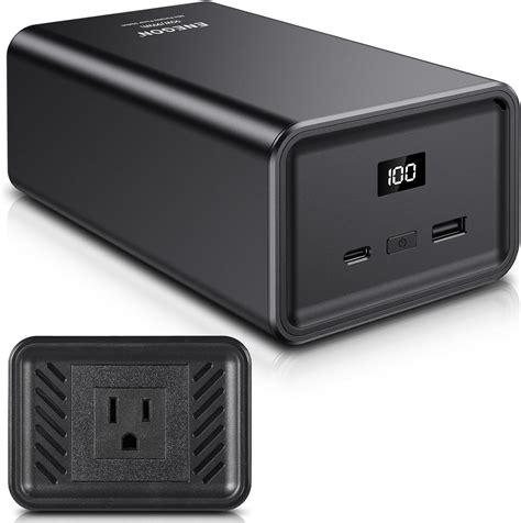 Amazon Enegon ポータブル電源 26800mah 99wh 【usb C多ポート Ac出力 80w 大容量・3台同時充電可】アウトドア・キャンプ・ピクニック・釣り・緊急・災害時
