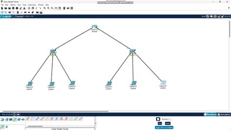Subnetting Ip Address Kelas C Dengan Aplikasi Cisco Paket Tracer Youtube
