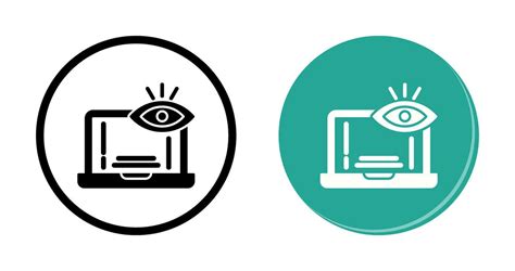 Monitoring Vector Icon 31494028 Vector Art At Vecteezy