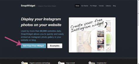 Instagram Widget For Blogger Allure Blogger Design