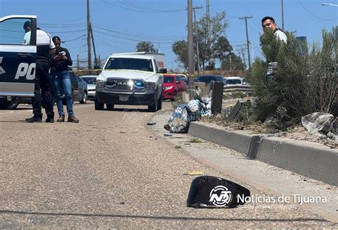 Motociclista Pierde La Vida Tras Accidente En La Libre Rosarito Tijuana