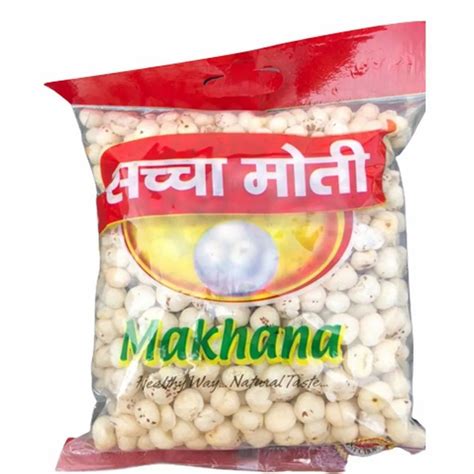 Sacha Moti Makhana Flake Packaging Size 1kg At ₹ 300packet In Muzaffarpur Id 22789067655