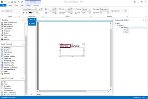 Tab Control