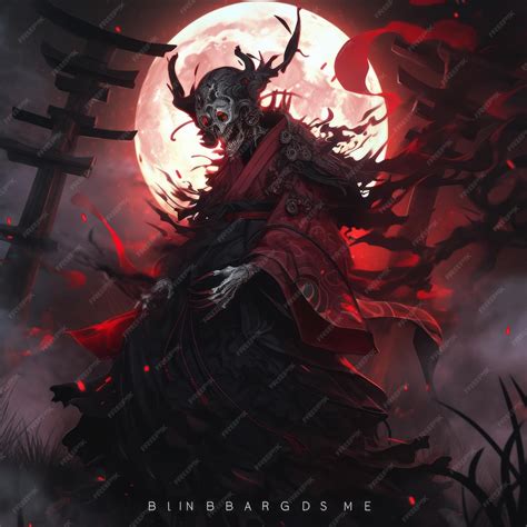 Premium Photo The Enigmatic Yokai A Grimdark Anime Masterpiece Of Ominous Horror And