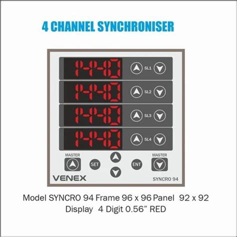 Polycarbonate Abs Plastic Synchroniser Syncro 94 At Rs 2700 In Ahmedabad